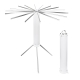 Free Installation Floor Drying Rack Balcony Foldable Octopus Hanging ...