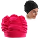 Swimming Cap, Excellent Waterproof Swimming Hat, Elastic Silicone Hot ...